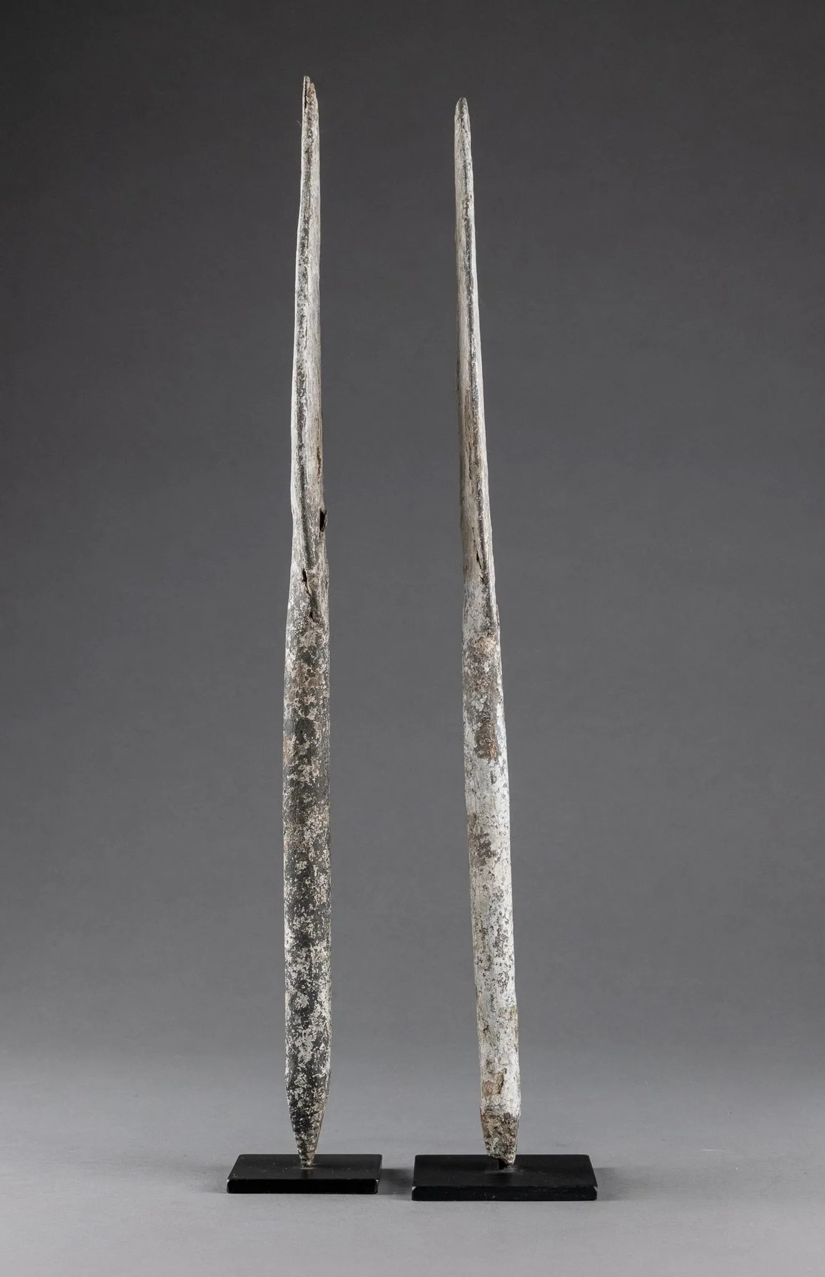 Losso Knife-Form Staffs (pair) | ÆRENA Galleries & Gardens