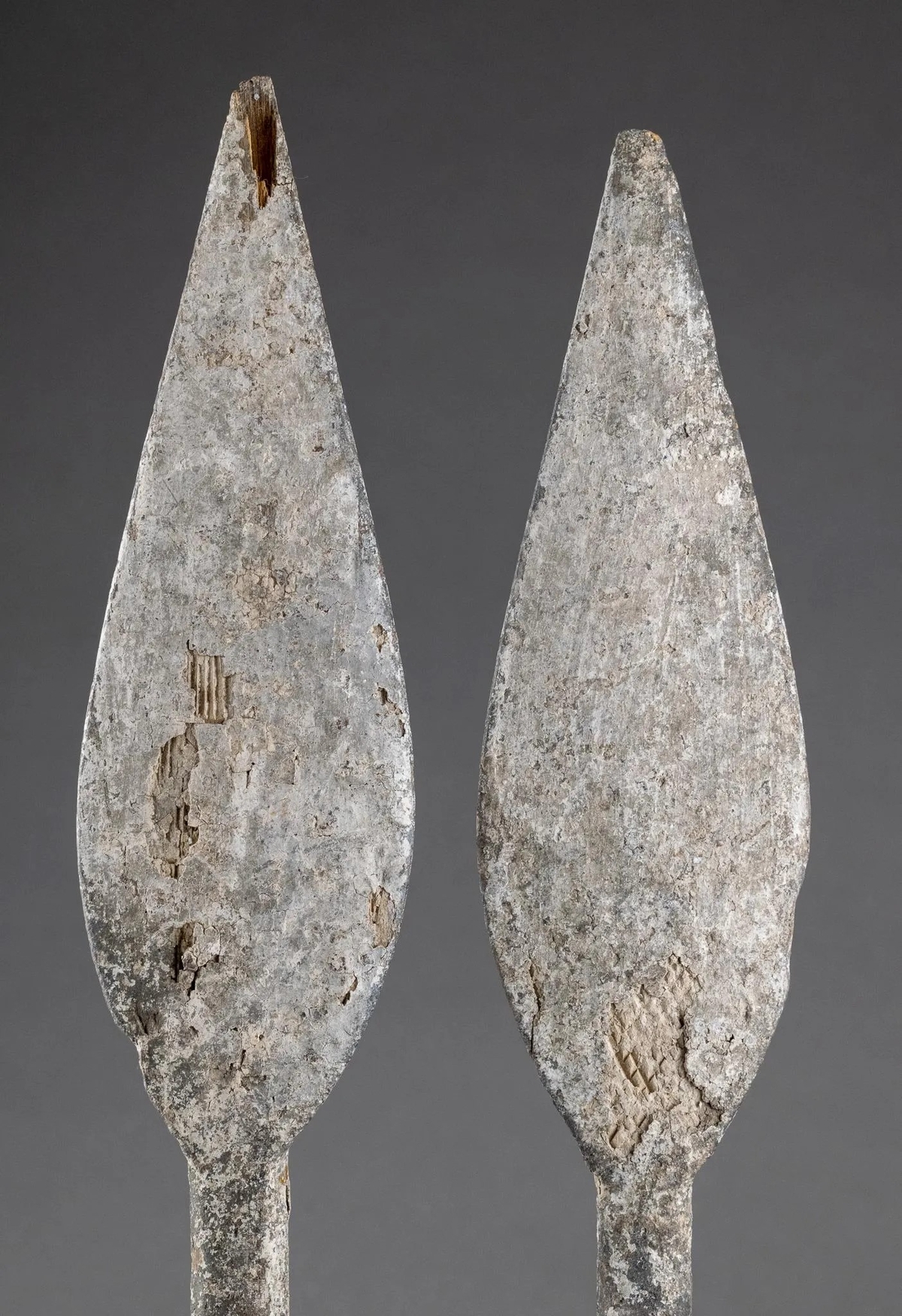 Losso Knife-Form Staffs (pair) | ÆRENA Galleries & Gardens