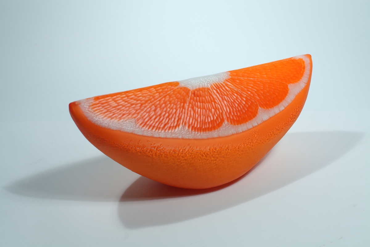 Bright Orange Wedge | ÆRENA Galleries & Gardens