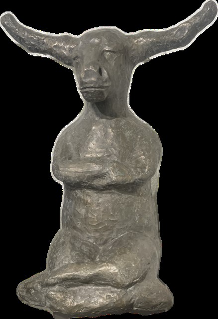 Contemplating Bull (bronze patina) 46/50 | ÆRENA Galleries & Gardens